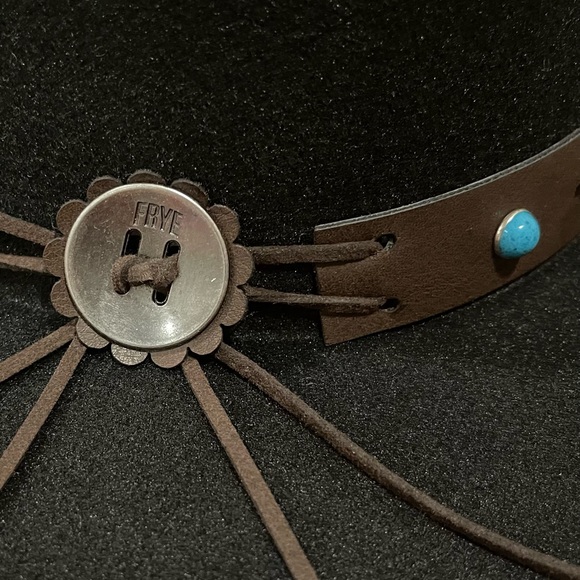 Frye | Accessories | Frye Felt Cowboy Hat Western Bendable Brim ...